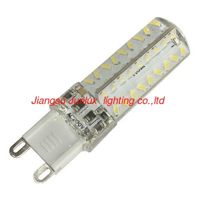 LED 3W G9 110/220v Dimmable Silicone Chandelier Crystal Indoor Lamp construction plastic small night light saving light