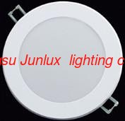 led panel 6w round aluminum base 360 lumen 3.5 inch 180-245v Ra.80 2 year warranty recess 105mm cutting size good  lamp