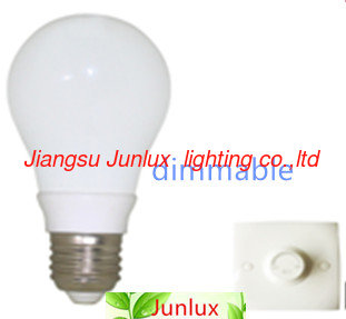 LED A60 9W dimmable plstic cover aluminum 220-240v 2 year warranty 15000 hours 0-10v dimmable export quality hot