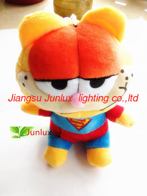 stuffed Garfield plush toy cat cool model have shine words bright looks loverly model for