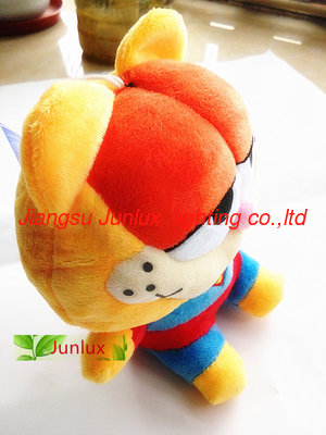 stuffed Garfield plush toy cat cool model have shine words bright looks loverly model for