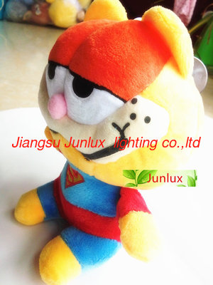stuffed Garfield plush toy cat cool model have shine words bright looks loverly model for