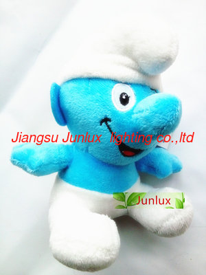 stuffed genius Smurfs blue 18cm lovely smurfs boy toy stuffed plush Smurfs new model gift