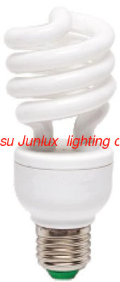 20w half spiral ESL energy saving lamp cfl E27/B22 60lm/w 1200 lumen CRI 80 8000hours 1 year warranty top quality 10mm
