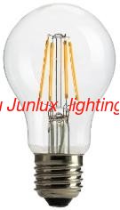 led filament A60 4w 450lumen Epistar glass shell 2 year waranty Eu model glass shell 15000 hours retro model hot items