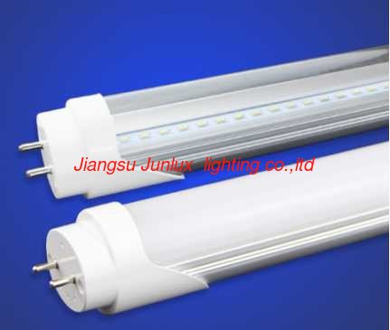 LED T8 1.2M 18w Pf 0.95 85-265v  half aluminium half plastic oval tube single  indoor lamp new item light  lamp