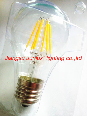 led bulb filament bulb 8w 800lumen Ra80 30000 hours 2 years warranty E27 base Glass retro model enery saving lamp top