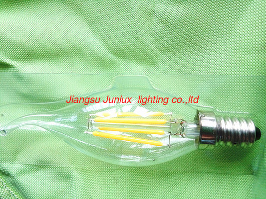 LED Filament 3w Candle 300 Lumen Transparent 2 Years Warranty 110/220v EU Model Indoor Items Hign Quality Glass Retro