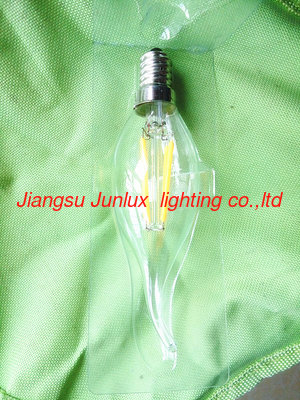 LED Filament 3w Candle 300 Lumen Transparent 2 Years Warranty 110/220v EU Model Indoor Items Hign Quality Glass Retro