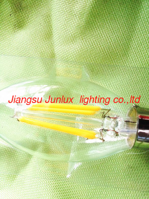 LED Filament 3w Candle 300 Lumen Transparent 2 Years Warranty 110/220v EU Model Indoor Items Hign Quality Glass Retro