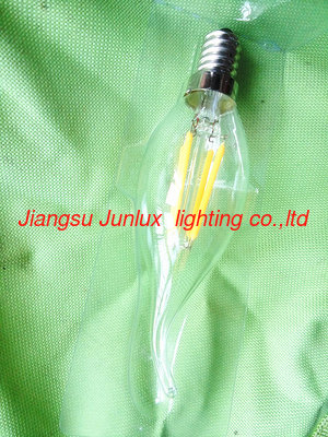 LED Filament 3w Candle 300 Lumen Transparent 2 Years Warranty 110/220v EU Model Indoor Items Hign Quality Glass Retro
