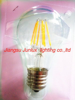 LED Filament Bulb A60 6w 620 Lumen Transparent 2 Years Warranty 110/220v EU Model Indoor Items Hign Quality Glass Retro
