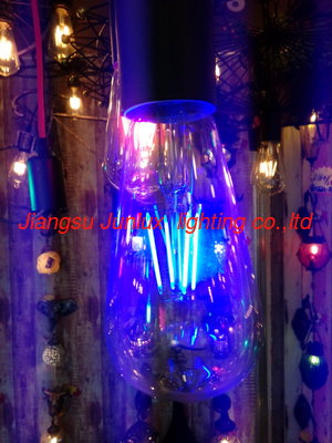 led bulb filament blue 4w 400lumen Ra80 30000 hours 2 years warranty E27 base Glass retro  western northern european