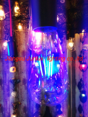 led bulb filament blue 4w 400lumen Ra80 30000 hours 2 years warranty E27 base Glass retro  western northern european