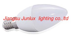LED Candle C37 4.5w SCR Dimming Plastic Cover Aluminum House Used Office Indoor Bulb Energy Saving Lamp Wide Range Dim