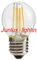 LED Filament 2w G45 200 Lumen LAMP Retro Saving Energy Indoor Chips Transparent Glass Bulb House Office Used EU Model