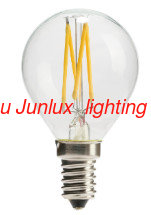 LED Filament 4w P45 300 Lumen LAMP Retro Saving Energy Indoor Chips Transparent Glass Bulb House Office Used EU Model