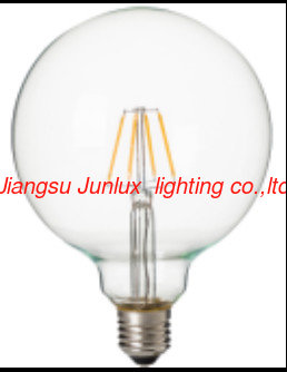 LED Filament 4w G125 400 Lumen LAMP Retro Saving Energy Indoor Chips Transparent Glass Bulb House Office Used EU Model