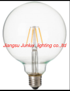 LED Filament 4w G80 400 Lumen LAMP Retro Saving Energy Indoor Chips Transparent Glass Bulb House Office Used EU Model