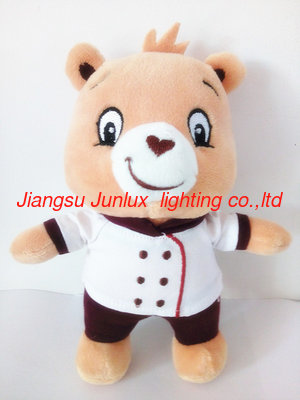 Good Plush Cooker Bear Stuffed Toy White Cloth PP Cotton Inside New Interest Model Cool Toy Holiday KIDS Children Gift