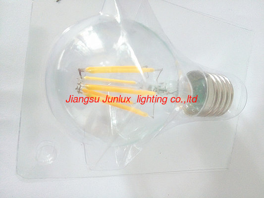 LED Filament Bulb A60 6w 620 Lumen Transparent 2 Years Warranty 110/220v EU Model Indoor Items Hign Quality Glass Retro