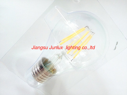 LED Filament Bulb A60 6w 620 Lumen Transparent 2 Years Warranty 110/220v EU Model Indoor Items Hign Quality Glass Retro