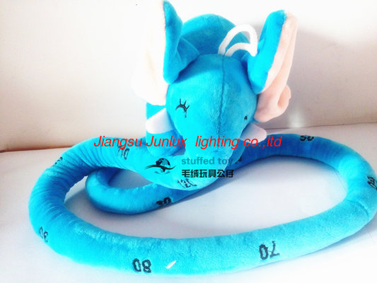 Plush Blue 120cm Elephant Toy Stuffed Soft Surface Easily Hang Small Eye Cool GIFT  NEW Interesting Present FOR KIDS