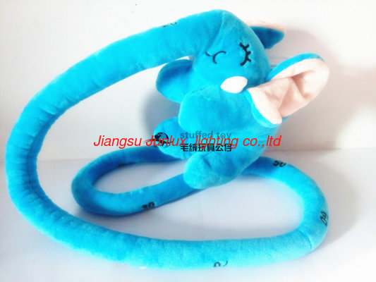 Plush Blue 120cm Elephant Toy Stuffed Soft Surface Easily Hang Small Eye Cool GIFT  NEW Interesting Present FOR KIDS