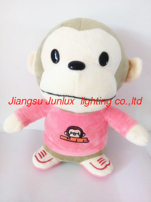 plush monkey red boys shoes hot toys for kids cheap china cartoon children holiday present new fashion Eu japanese model