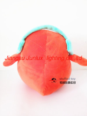 plush penguin animal stuffed for kids children pp cotton inside soft plush red with music player cool guy new fashion