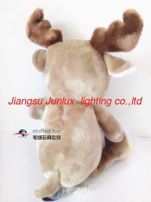plush moose elk christmas animal good wishes stuffed toy children liked present new year hot loverly new sale soft pp