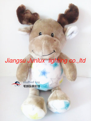plush moose elk christmas animal good wishes stuffed toy children liked present new year hot loverly new sale soft pp
