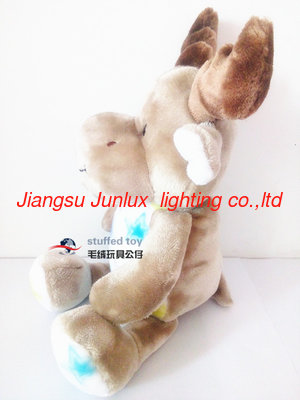 plush moose elk christmas animal good wishes stuffed toy children liked present new year hot loverly new sale soft pp
