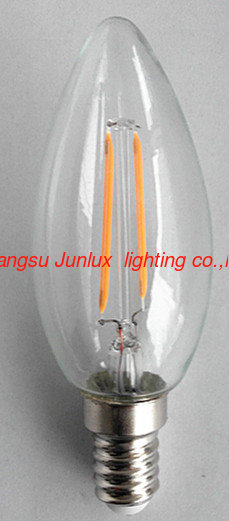 led filament 2w candle galss retro eu model indoor lamp new item light engineering decorative  affordable Valuable
