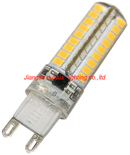 led G9 3w dimmable 350lm 3014 Indoor lighting highlighting energy-saving silicone decorative chandelier crystal lamp