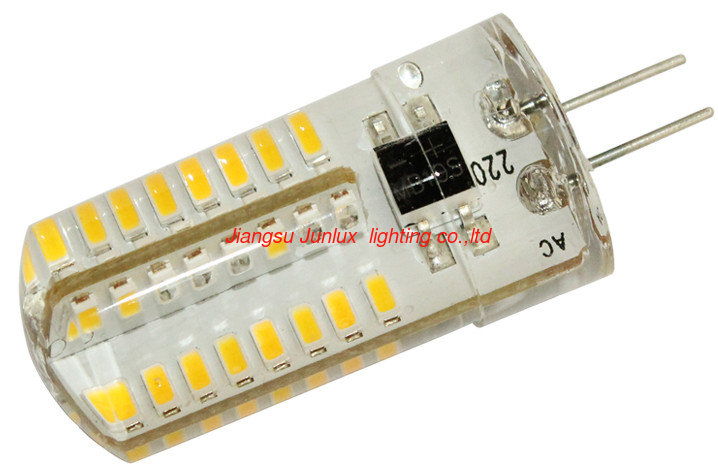 LED G4 3W 220-240V Dimmable Silicone Chandelier Crystal Indoor Lamp Indoor Light New Item House Office Used Project
