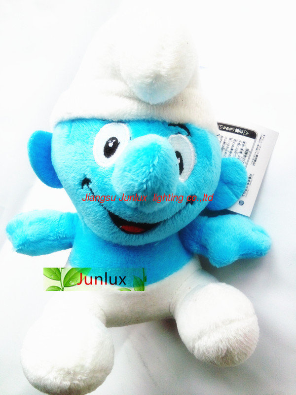 stuffed genius Smurfs blue 18cm lovely smurfs boy toy stuffed plush Smurfs new model gift