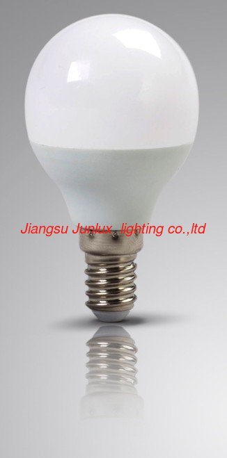 LED G45 5w E14/27 dimmable plastic cover aluminum Modern high-grade indoor intelligent decoration energy-saving lamp