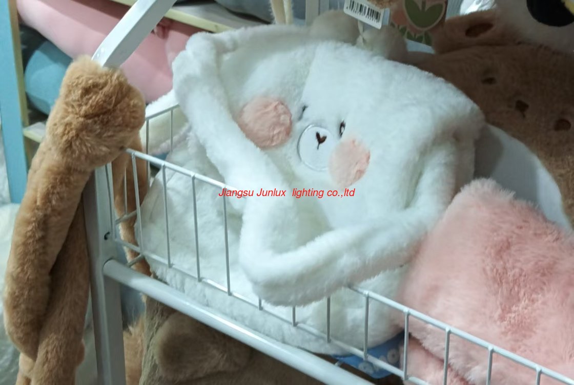 Plush toys stuffed toys white bags fashionable influencers soft portable bags holiday gifts animals cartoon cute toy