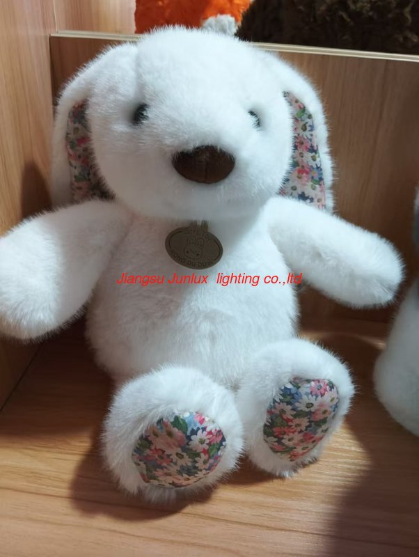 White rabbit plush toy stuffed toy cute cartoon animal handicraft gift holiday gift fashionable soft toy