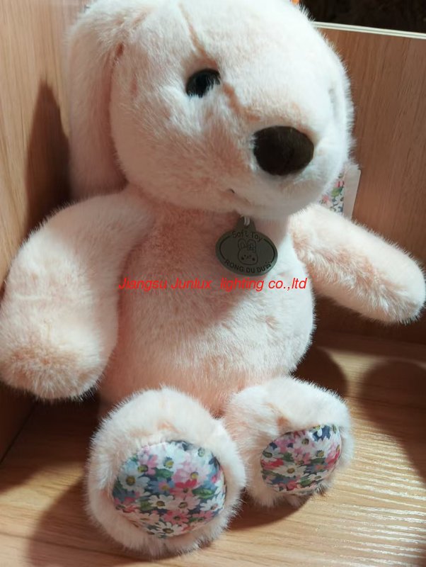 Pink rabbit plush toy stuffed toy cute cartoon animal handicraft gift holiday gift fashionable soft toy