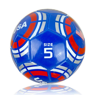 Factory Custom Print TPU PVC Leather Soccer Ball Size 5 4 3, Wholesale Training Football Soccer Balls