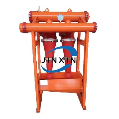 without bottom shaker hydrocyclone desander