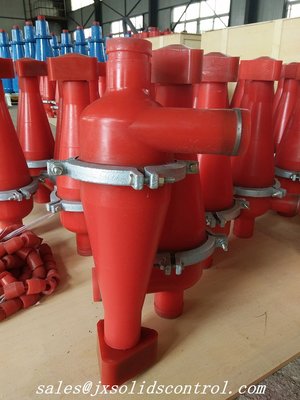 FX100 cyclone PU clamp hydrocyclone