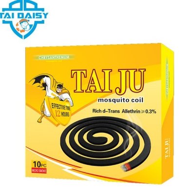 Tai Daisy Brand/OEM 130mm smokeless sandalwoodBlack mosquito coil