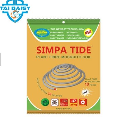 plant fiber mosquito killer paper coil 140mm 145mm