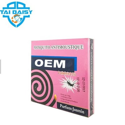 Tai Daisy Brand/OEM Sandalwood Jasmine Smoke Smokeless BoxPacked Black mosquito coil
