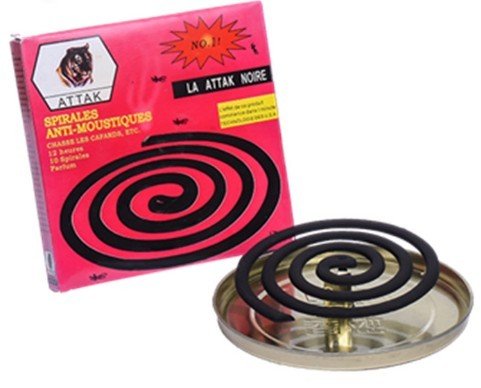 Smokeless black repellent mosquito coil with chemical 125mm,132mm,145mm