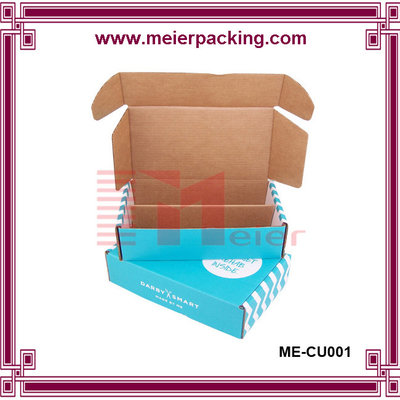 China Wholesale Brown Corrugated Packaging Cartons Custom Print Mail Boxes with printing logo supplier