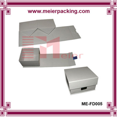 China white back duplex board Paper rigid square shape glossy paper folding boxes for gift supplier